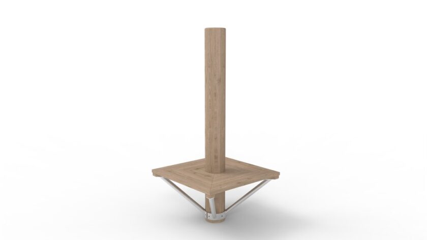 Pole with Bench - Norna Playgrounds